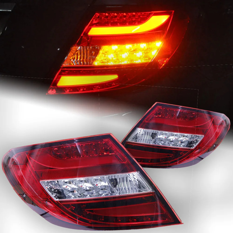 AKD Car Styling for Benz W204 Tail Lights 2007-2013 C180 C200 C220 C300 ...