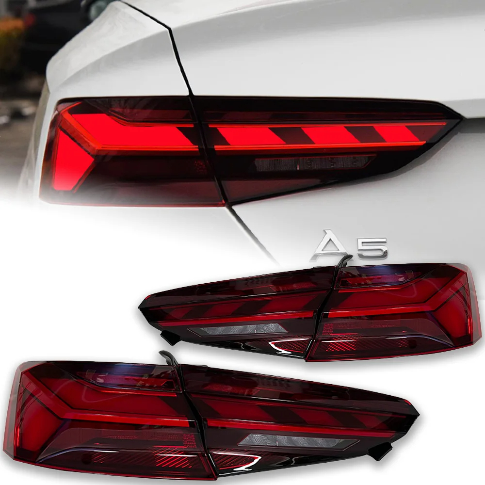 AKD Car Lights for Audi A5 Tail Lamp 2017-2020 S5 LED Tail Light ...